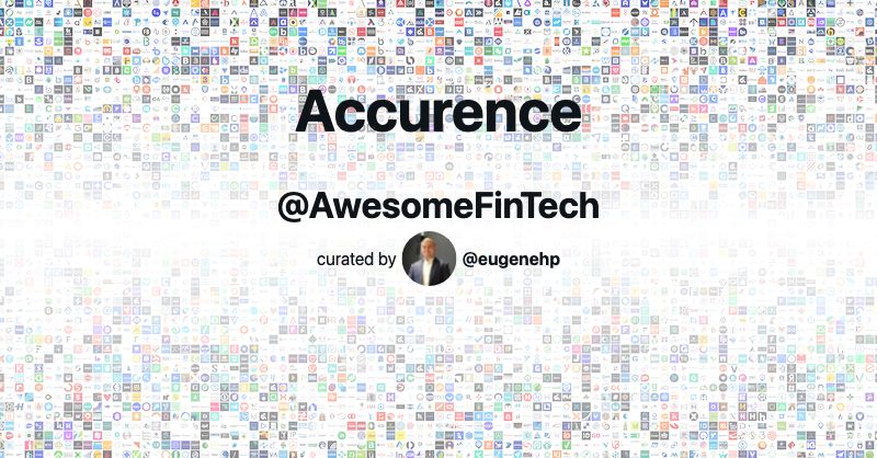 Accurence | Awesome FinTech