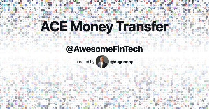 ACE Money Transfer | Awesome FinTech