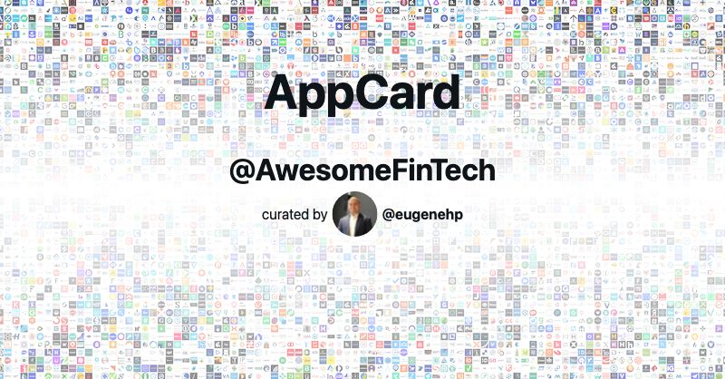 AppCard | Awesome FinTech