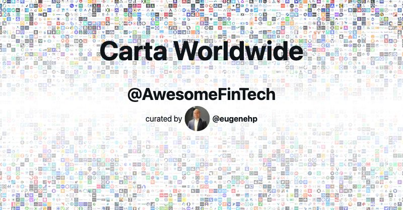 Carta Worldwide | Awesome FinTech