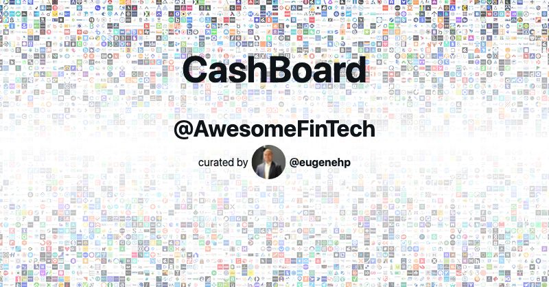 CashBoard | Awesome FinTech