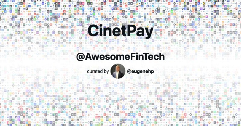 CinetPay | Awesome FinTech