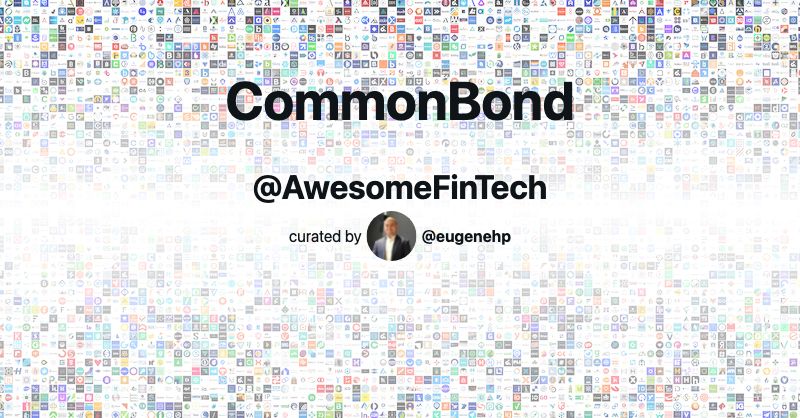 CommonBond | Awesome FinTech