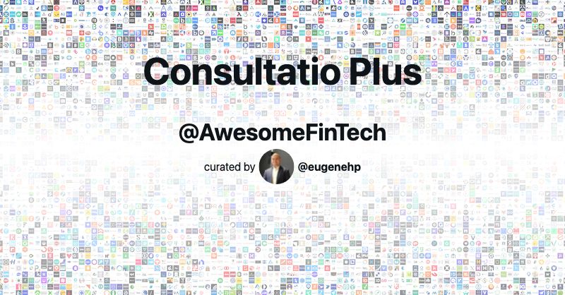 Consultatio Plus | Awesome FinTech