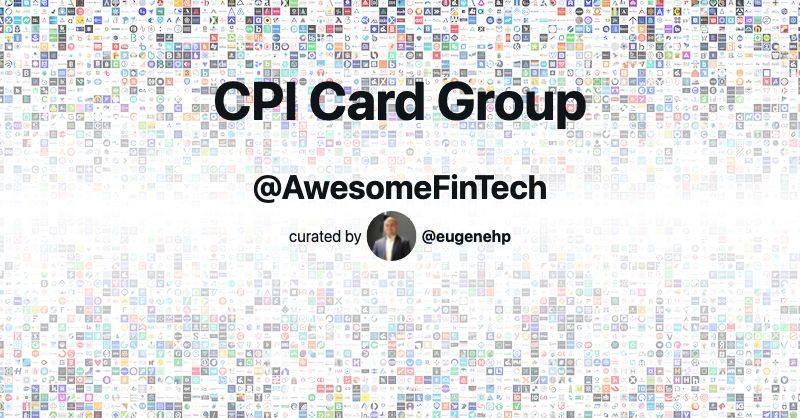 CPI Card Group | Awesome FinTech