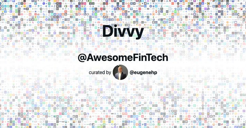Divvy | Awesome FinTech