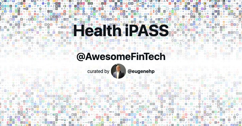 Health Ipass Awesome Fintech