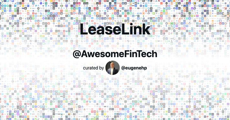 LeaseLink | Awesome FinTech