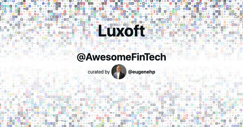 Luxoft | Awesome FinTech