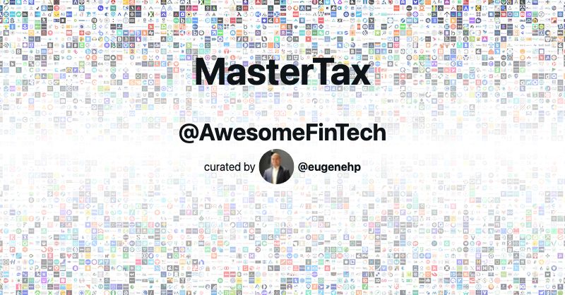 MasterTax | Awesome FinTech