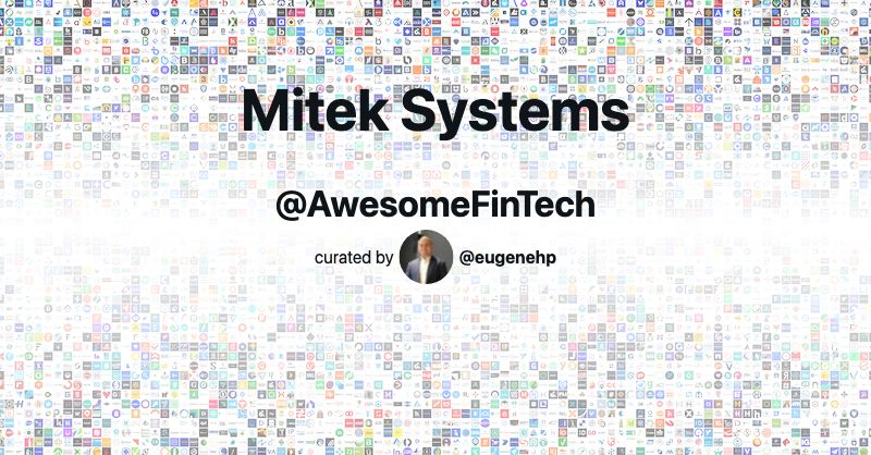 Mitek Systems | Awesome FinTech