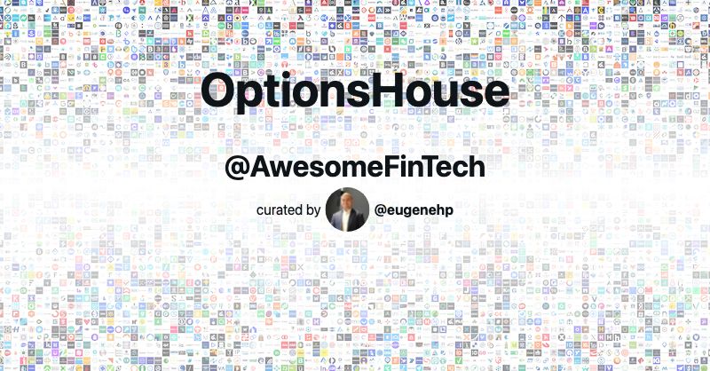 OptionsHouse | Awesome FinTech