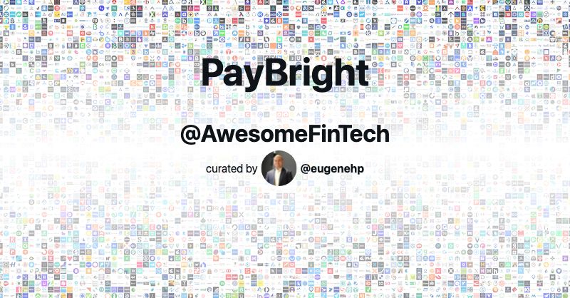 PayBright | Awesome FinTech