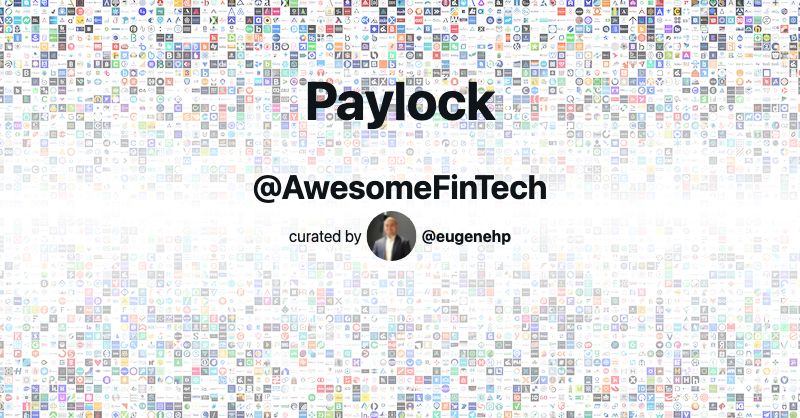 Paylock | Awesome FinTech