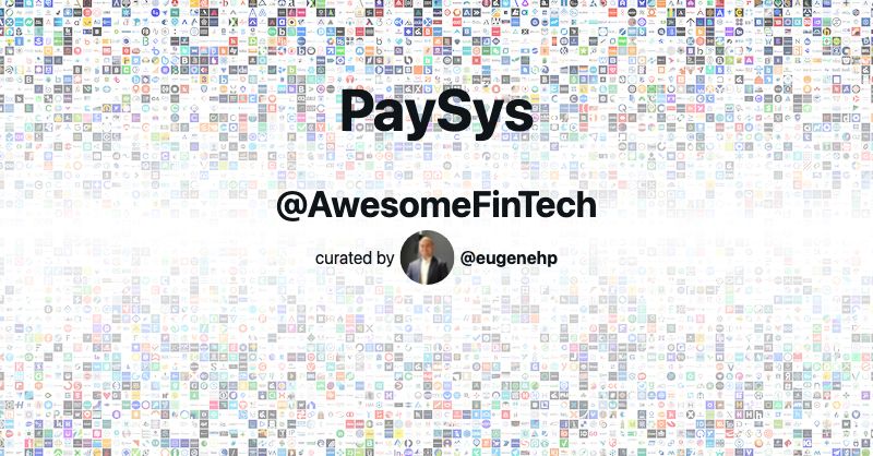 PaySys | Awesome FinTech