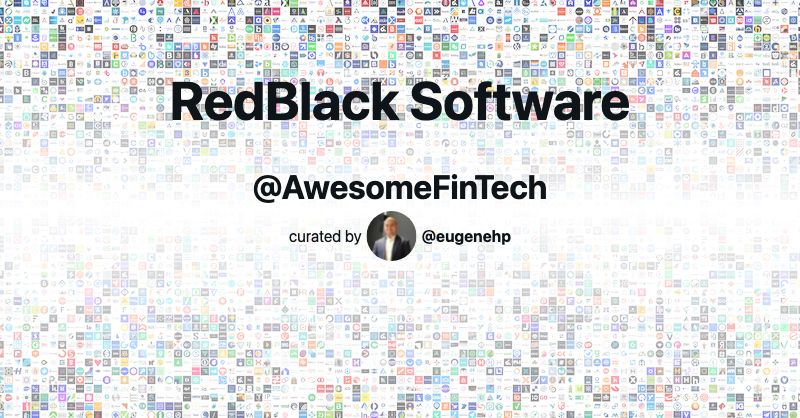 RedBlack Software | Awesome FinTech