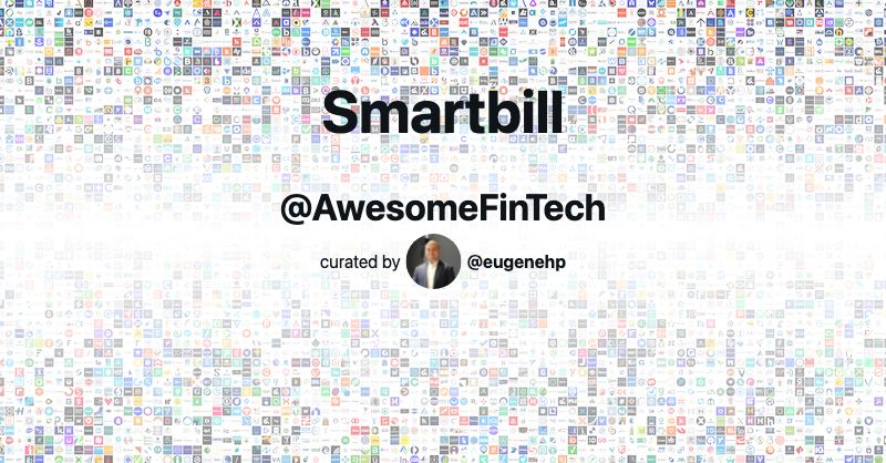 Smartbill | Awesome FinTech