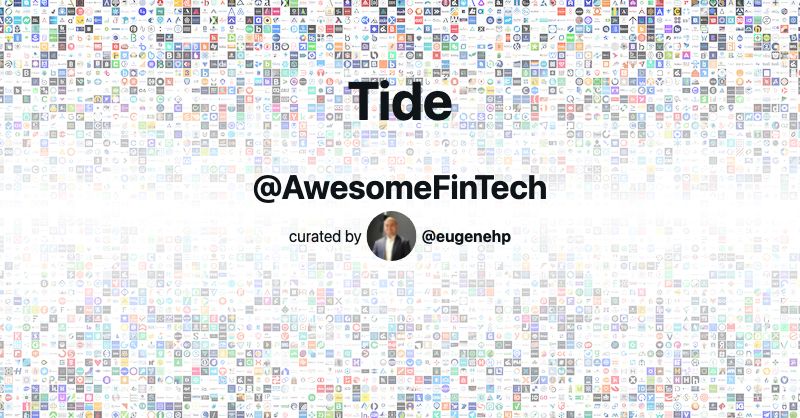 Tide | Awesome FinTech