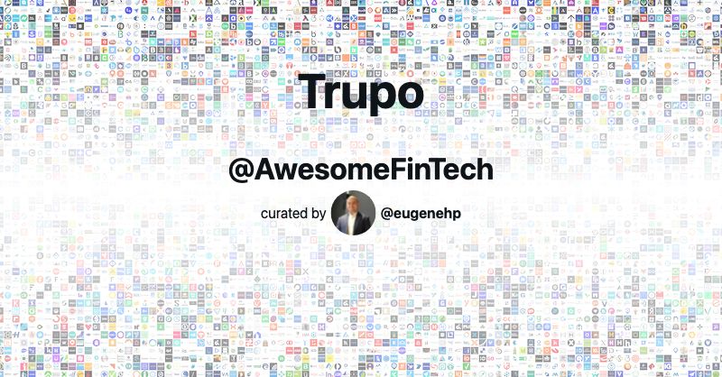 Trupo | Awesome FinTech