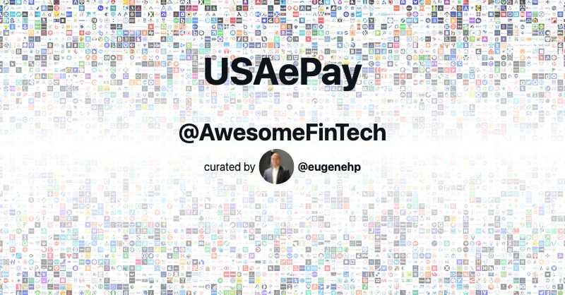 USAePay | Awesome FinTech