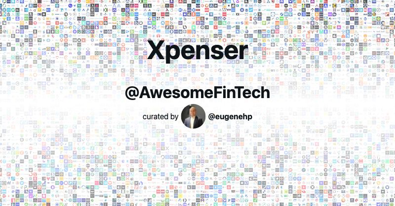 Xpenser | Awesome FinTech