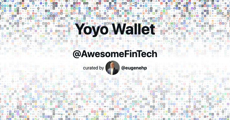 Yoyo Wallet | Awesome FinTech