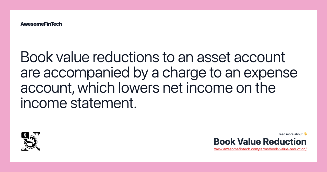 Book Value Reduction | AwesomeFinTech Blog