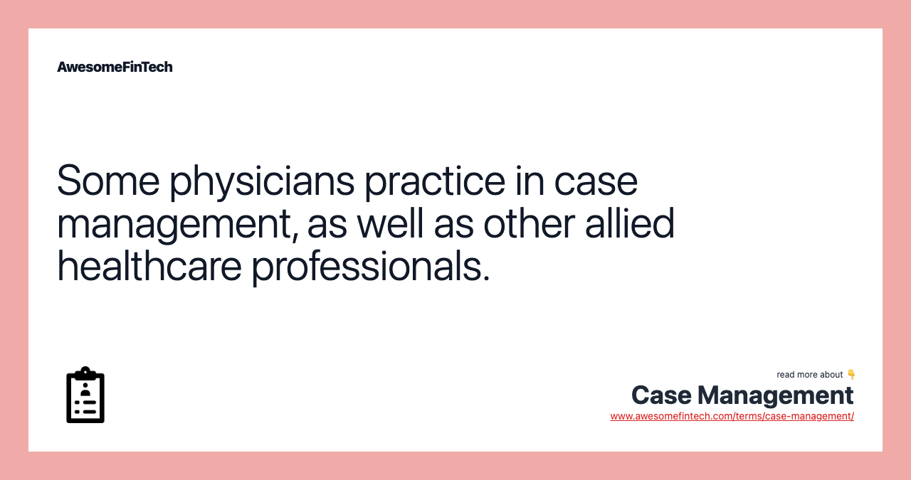 Case Management | AwesomeFinTech Blog