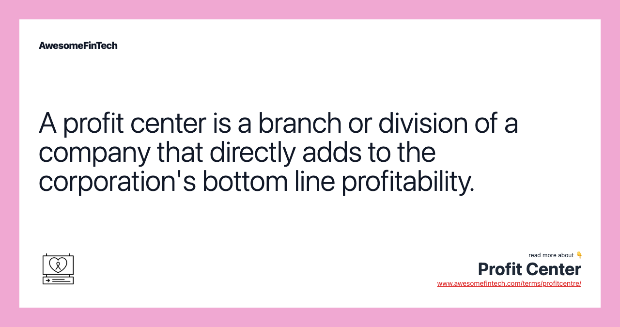 Profit Center | AwesomeFinTech Blog