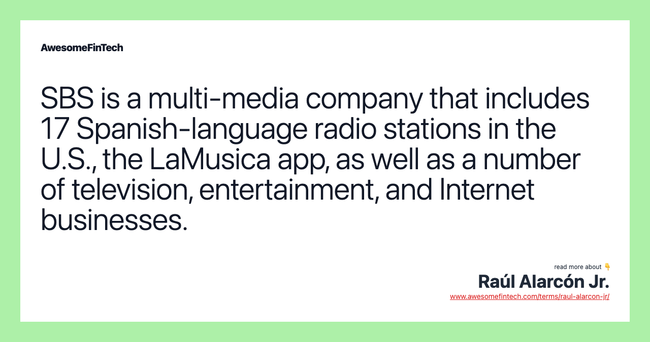 Raúl Alarcón Jr. | AwesomeFinTech Blog