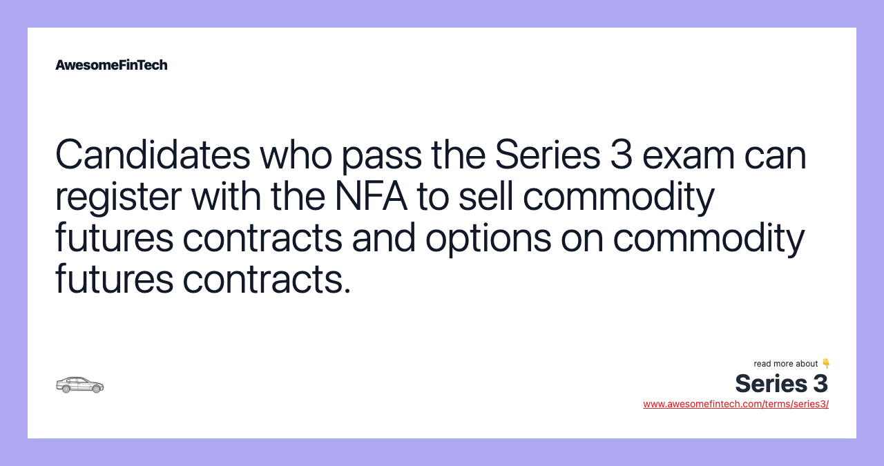 Series 3 | AwesomeFinTech Blog