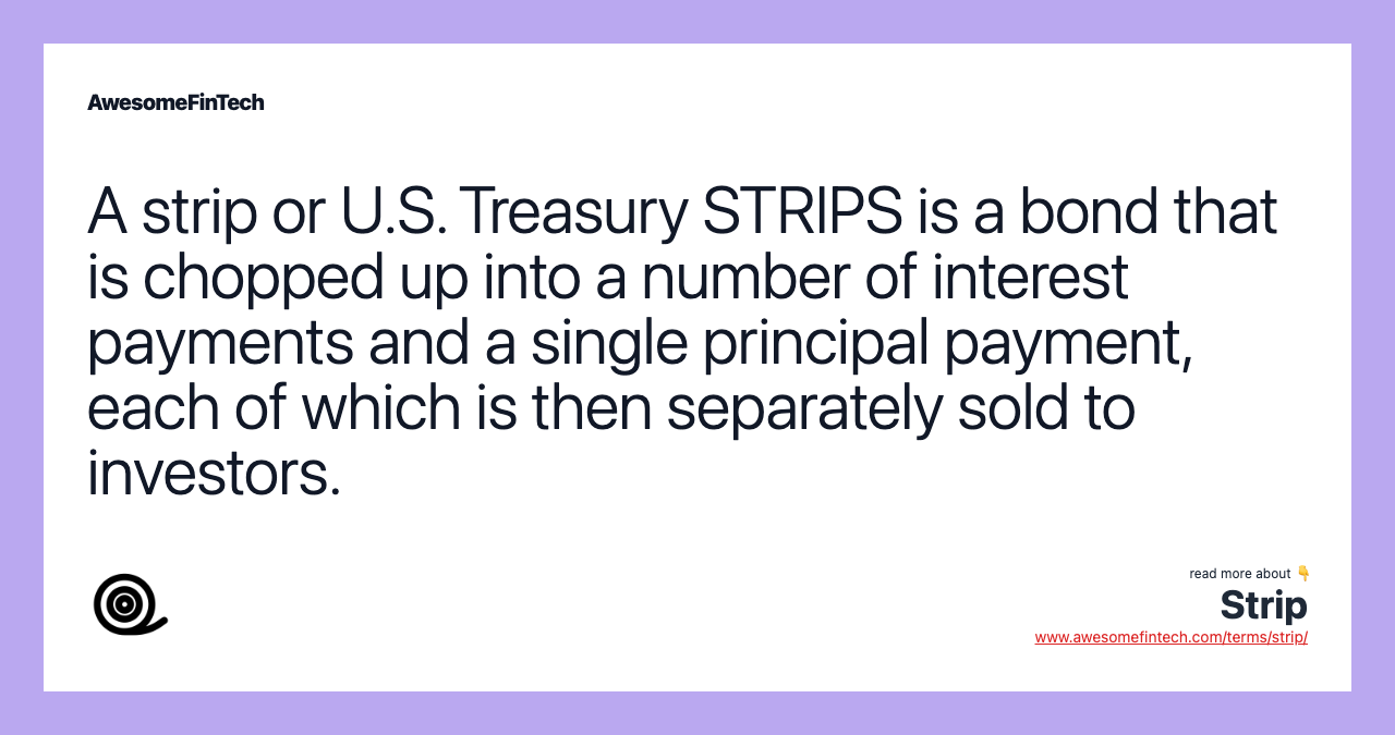 Strip | AwesomeFinTech Blog