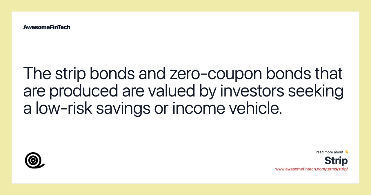 Strip | AwesomeFinTech Blog